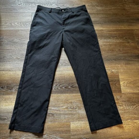 Callaway | Pants | Mens Callaway Golf Black Gripper Waist Flat Front ...